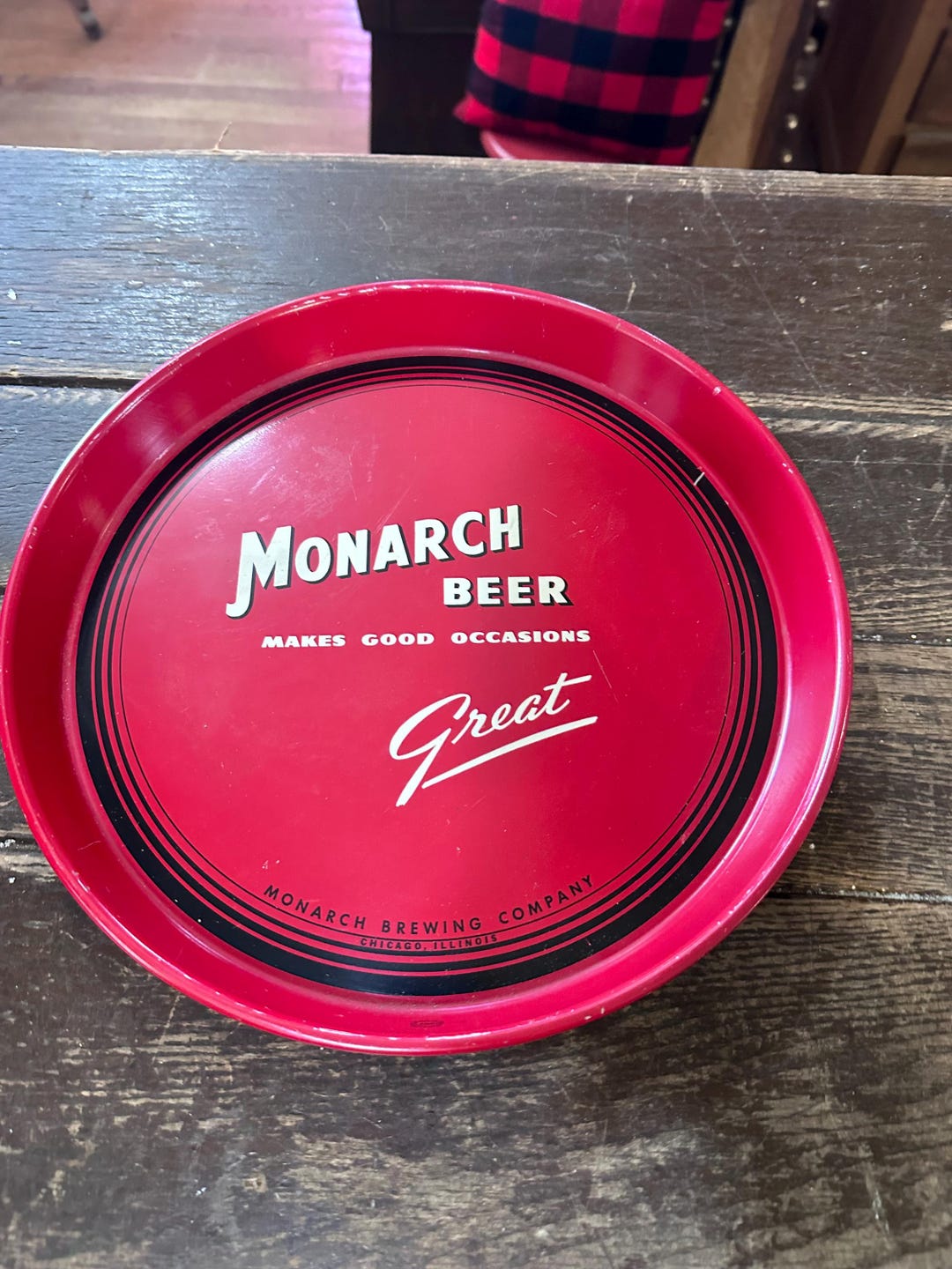 1950s to 1960s Monarch Beer Advertising Tray - Etsy