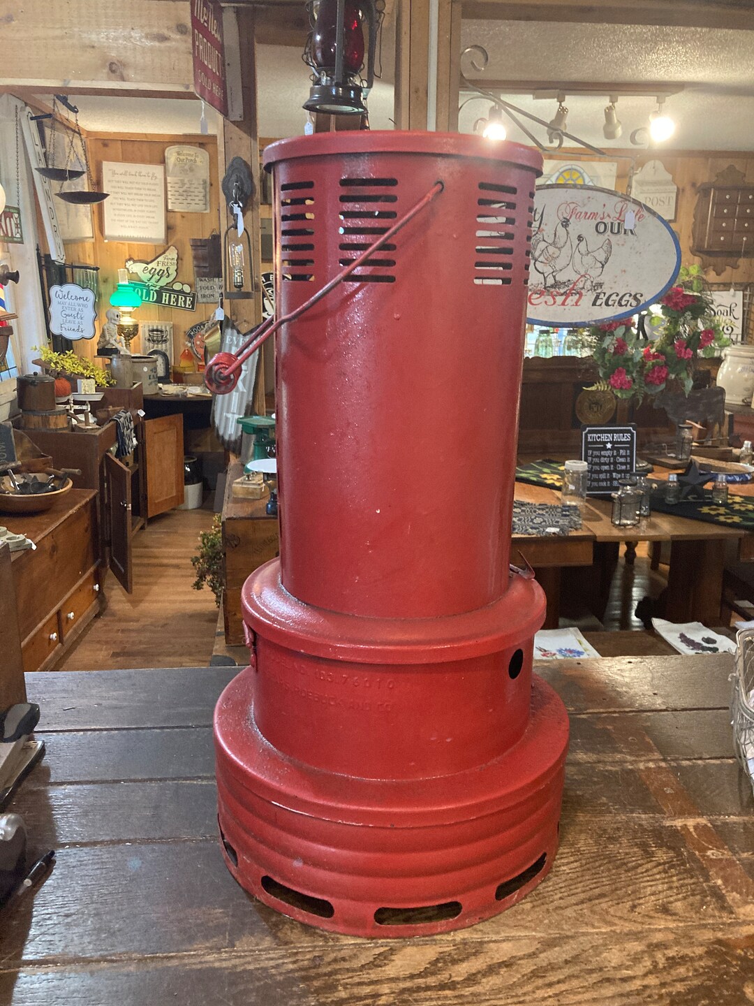 Antique Metal or Steel Kerosene Heater - Etsy