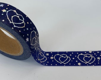Blue Star Washi Tape | Etsy