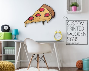 Pizza wall decor | Etsy