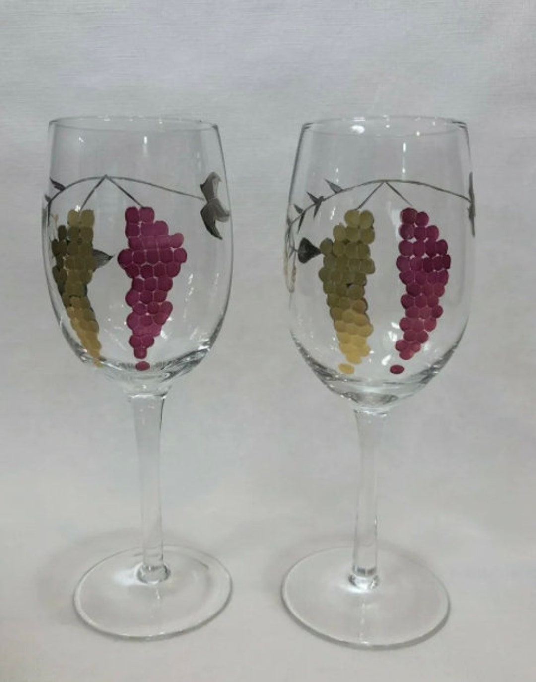 Pair of Amazing CURTEA STICLARULUI Made in Romania, Beautiful Stained ...