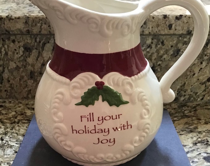 Vintage Bella Casa by Ganz “ Fill Your Holiday With Joy” Christmas ...