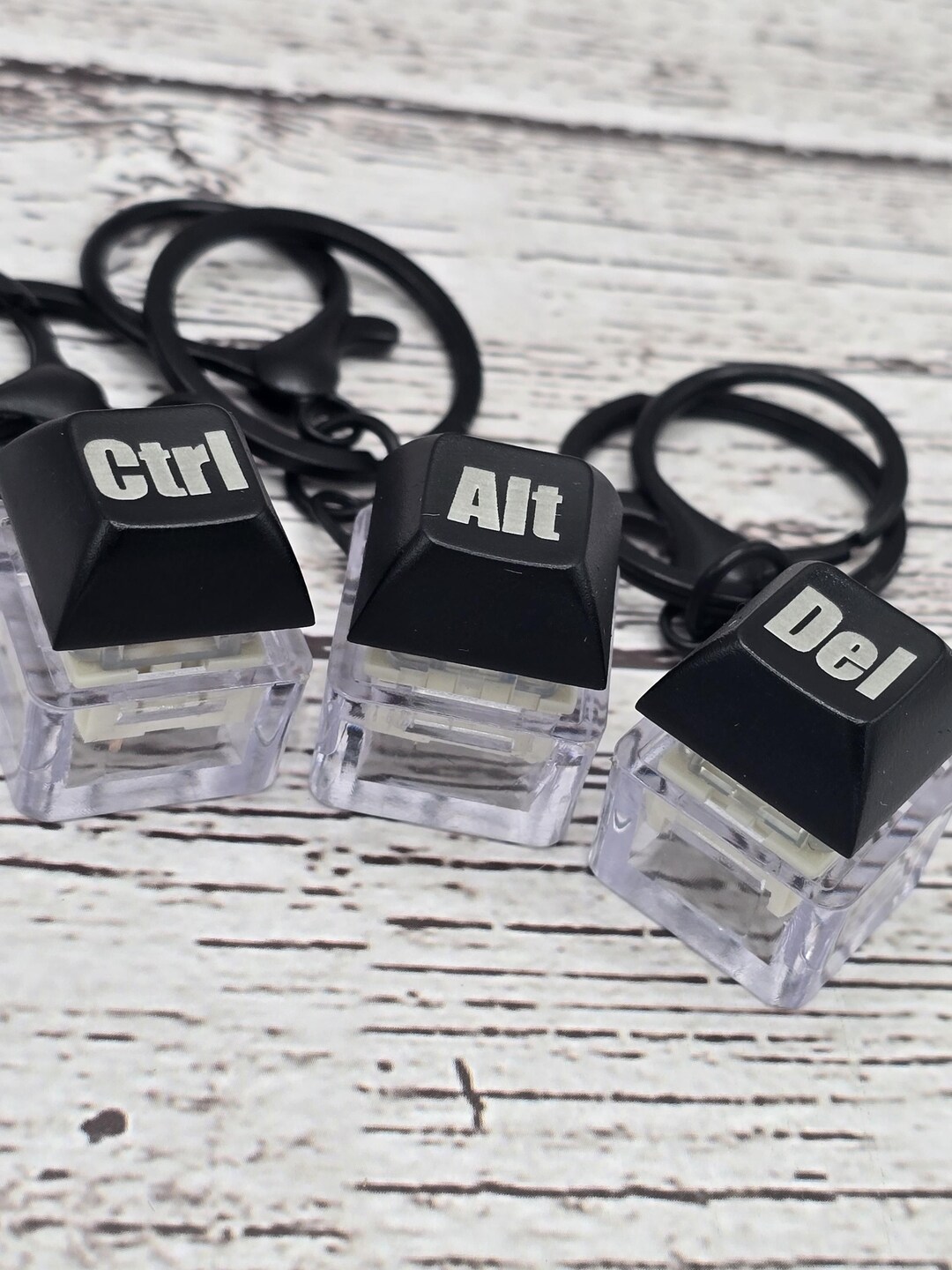 Keycap Fidget Keychain Bundle: CTRL ALT DEL - Task Manager - Etsy