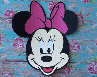 15 3inch Minnie Mouse Die Cuts Minnie Head Cut Outs Minnie