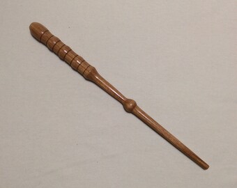 Lathe Turned Wand - Etsy