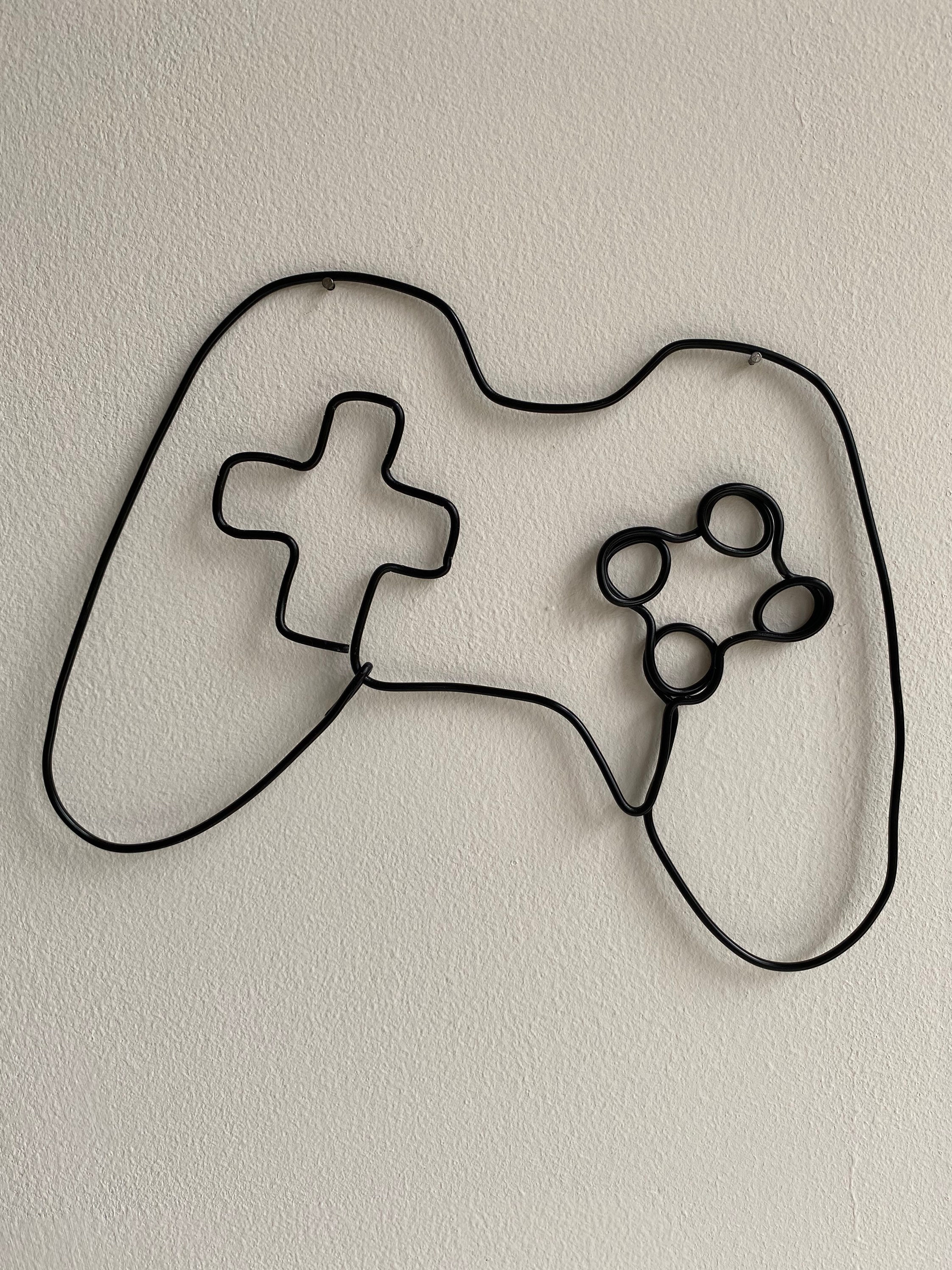 Wire Gaming Controller Gaming Room Decor Teenage Bedroom | Etsy UK