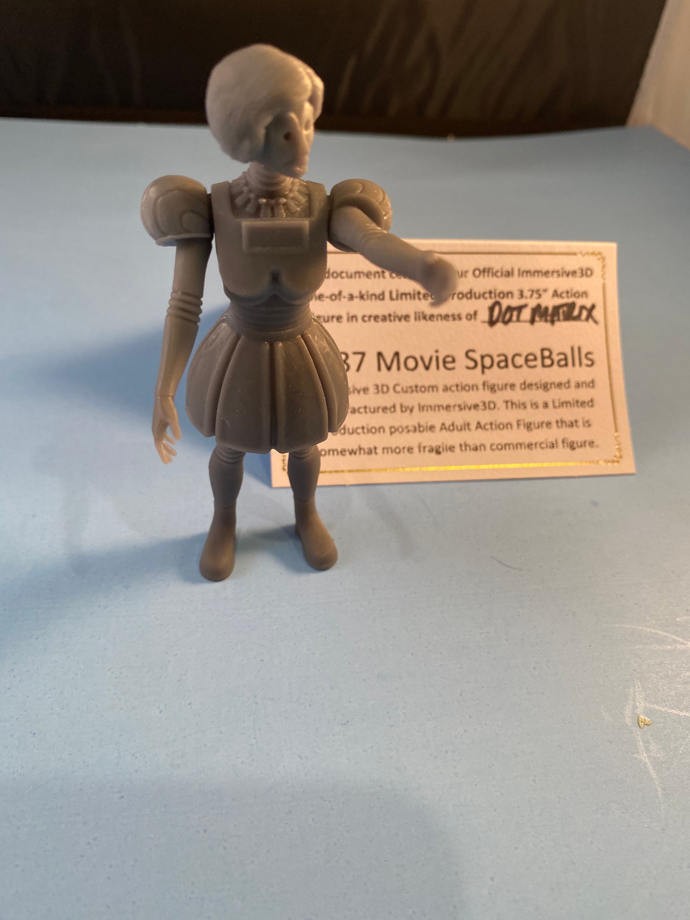 SPACEBALLS Dot Matrix Custom Poseable/posable Action Figure 3.75 ...