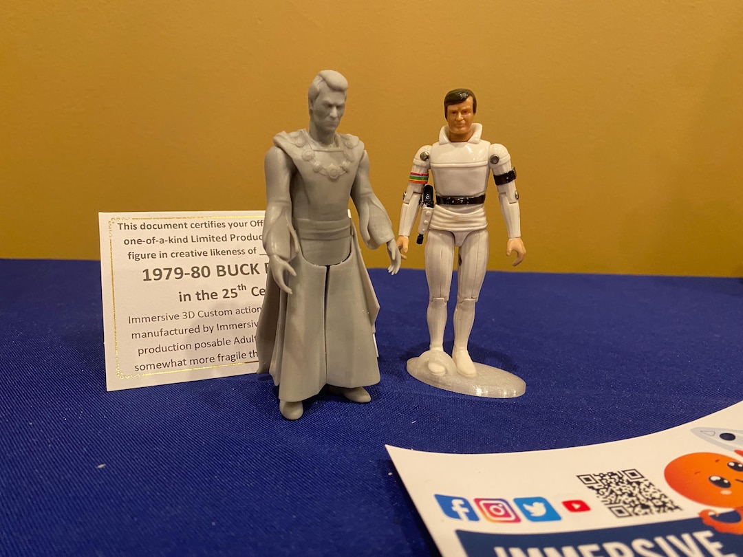 BUCK ROGERS KALEEL Cult Leader Custom Poseable/posable Action Figure 4 ...