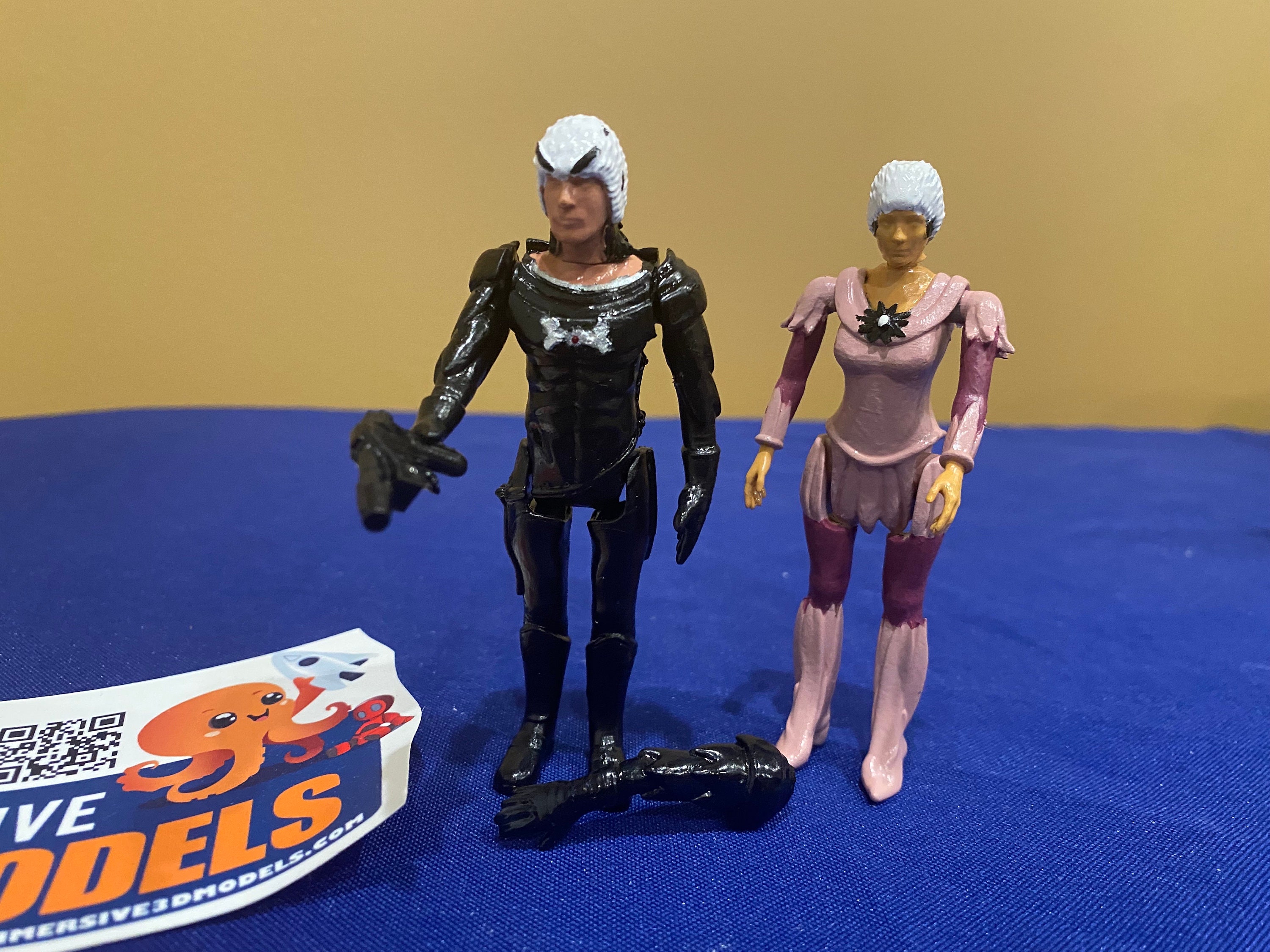 BUCK ROGERS HAWK Custom Painted Poseable/posable Action Figure 4 Inch ...