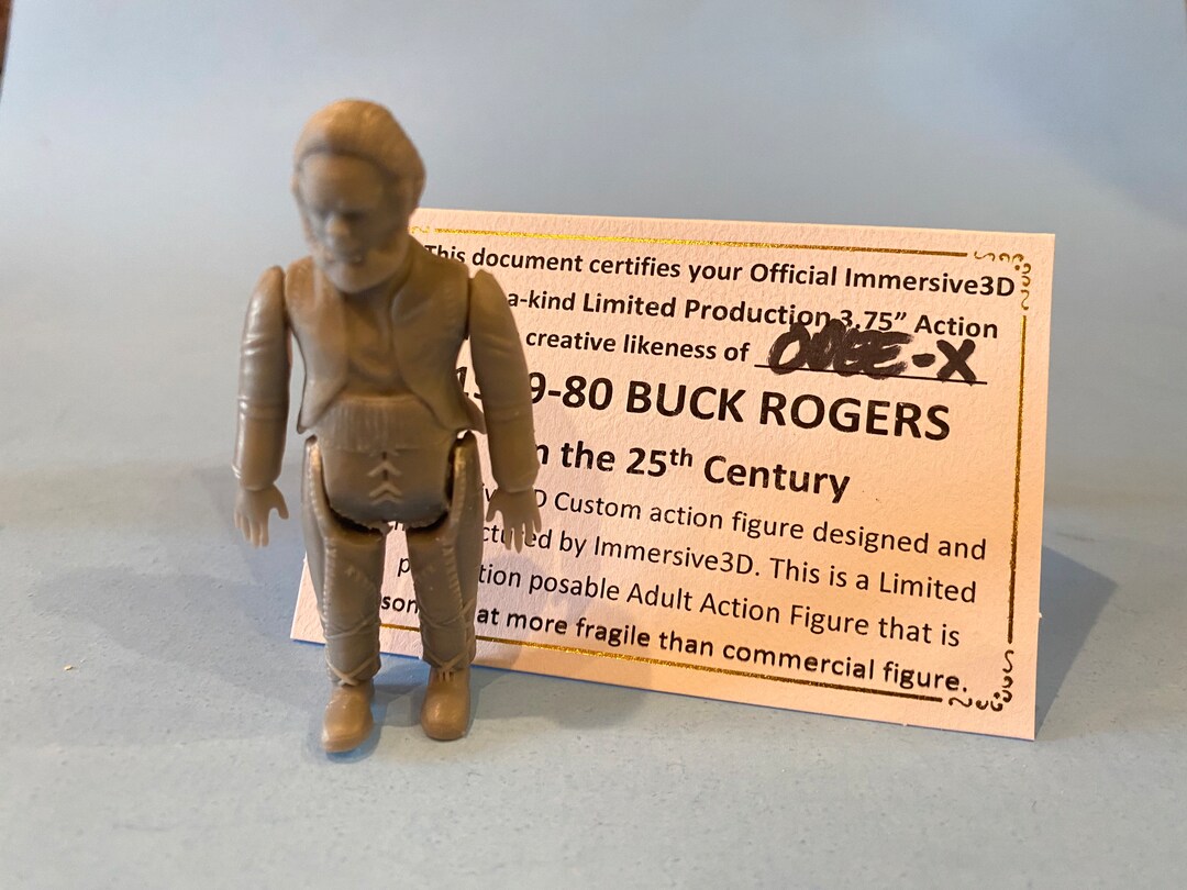 BUCK ROGERS V2 ODEE-X Custom Poseable/posable Action Figure for Vintage ...