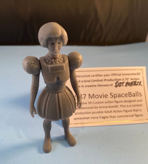 SPACEBALLS Dot Matrix Custom Poseable/posable Action Figure - Etsy