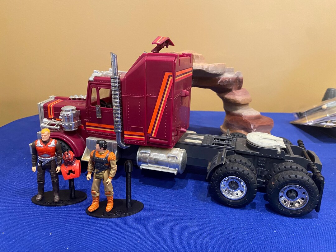 KENNER MASK M.a.s.k. RHINO Vintage Vehicle With Matt Tracker and Bruce ...