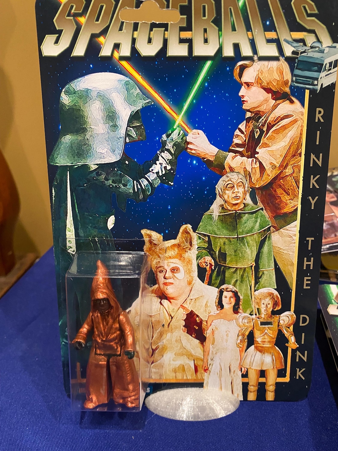 SPACEBALLS RINKY the DINK Custom Posable Action Figure 3.75 Hand ...