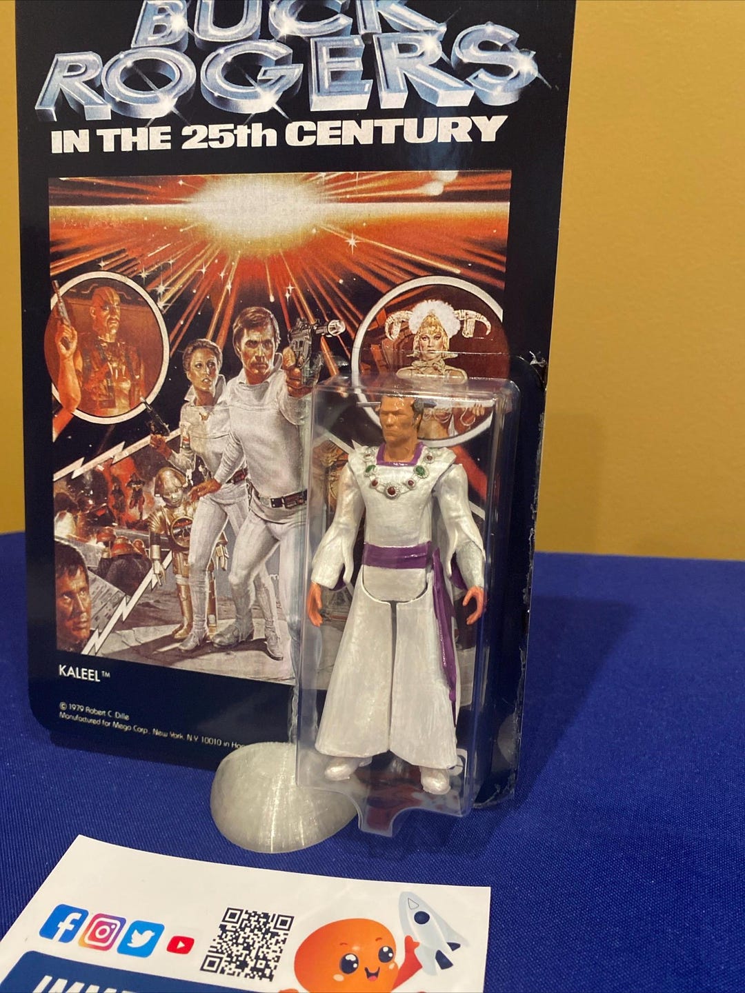 BUCK ROGERS Kaleel Cult Leader Custom Painted Poseable/posable Action ...