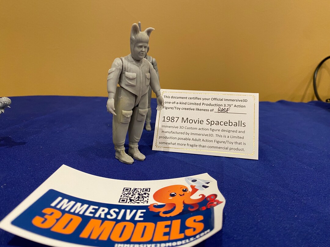 SPACEBALLS BARF Custom Poseable/posable Action Figure 3.75 Collectable ...