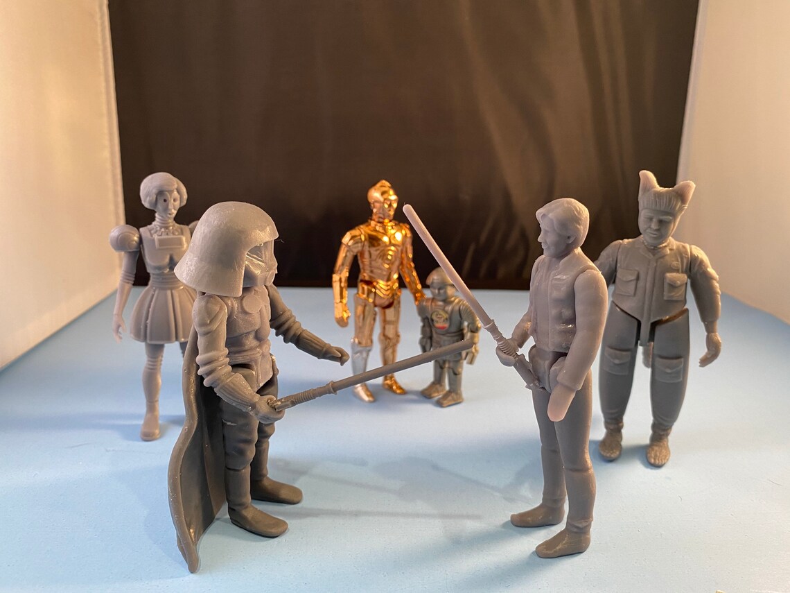 SPACEBALLS Dot Matrix Custom Poseable/posable Action Figure 3.75 ...