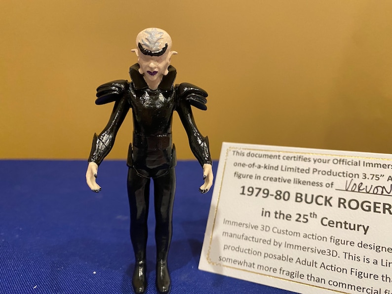 BUCK ROGERS Vorvon Space Vampire Custom Painted Poseable/posable Action ...