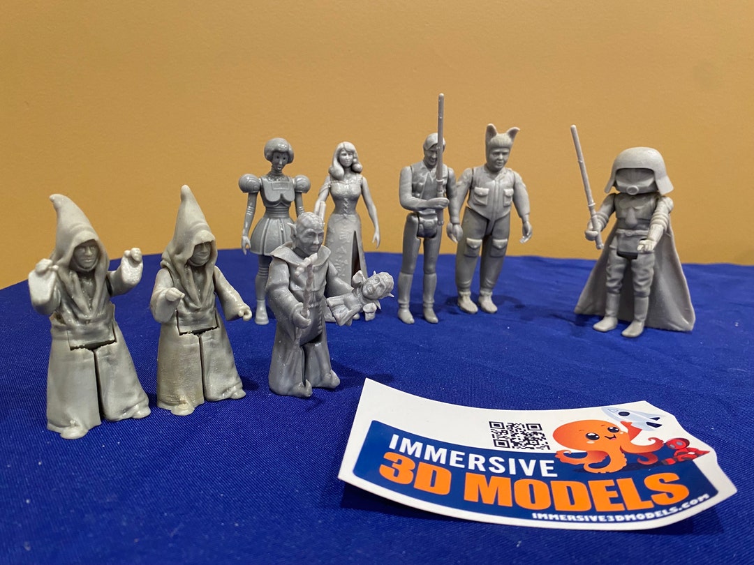 SPACEBALLS Wave 1 All Six [6] Figures +BONUS Dinks Collectible Action ...