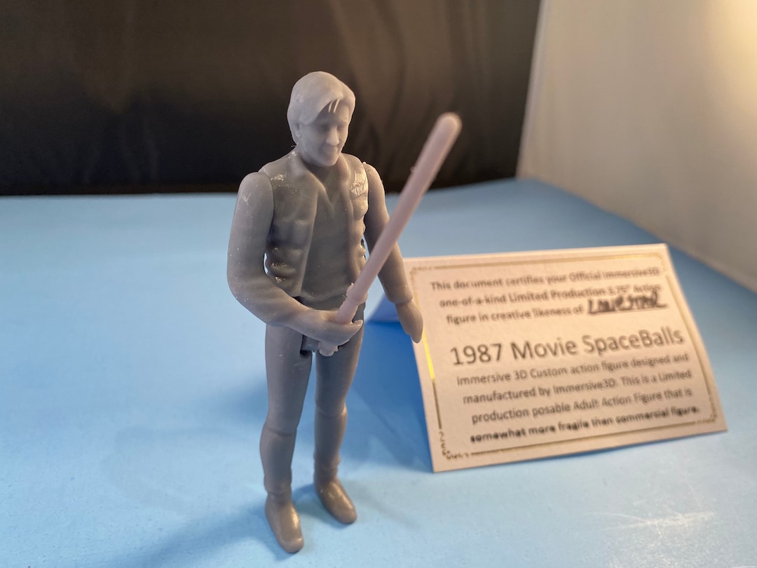 SPACEBALLS Lone Star Lone Starr Custom Poseable/posable Action Figure 3 ...