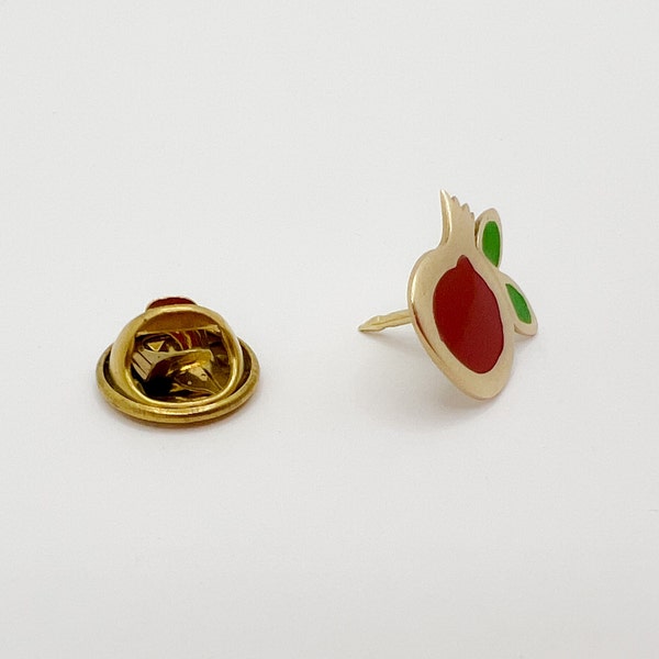 Pomegranate Pin - Etsy