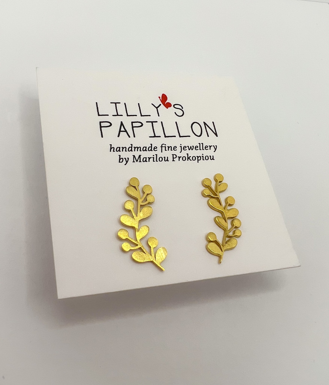 Dainty Gold Leaves Ear Climber, Leaf Ear Cuff Earrings, Silver Leaf Ear ...