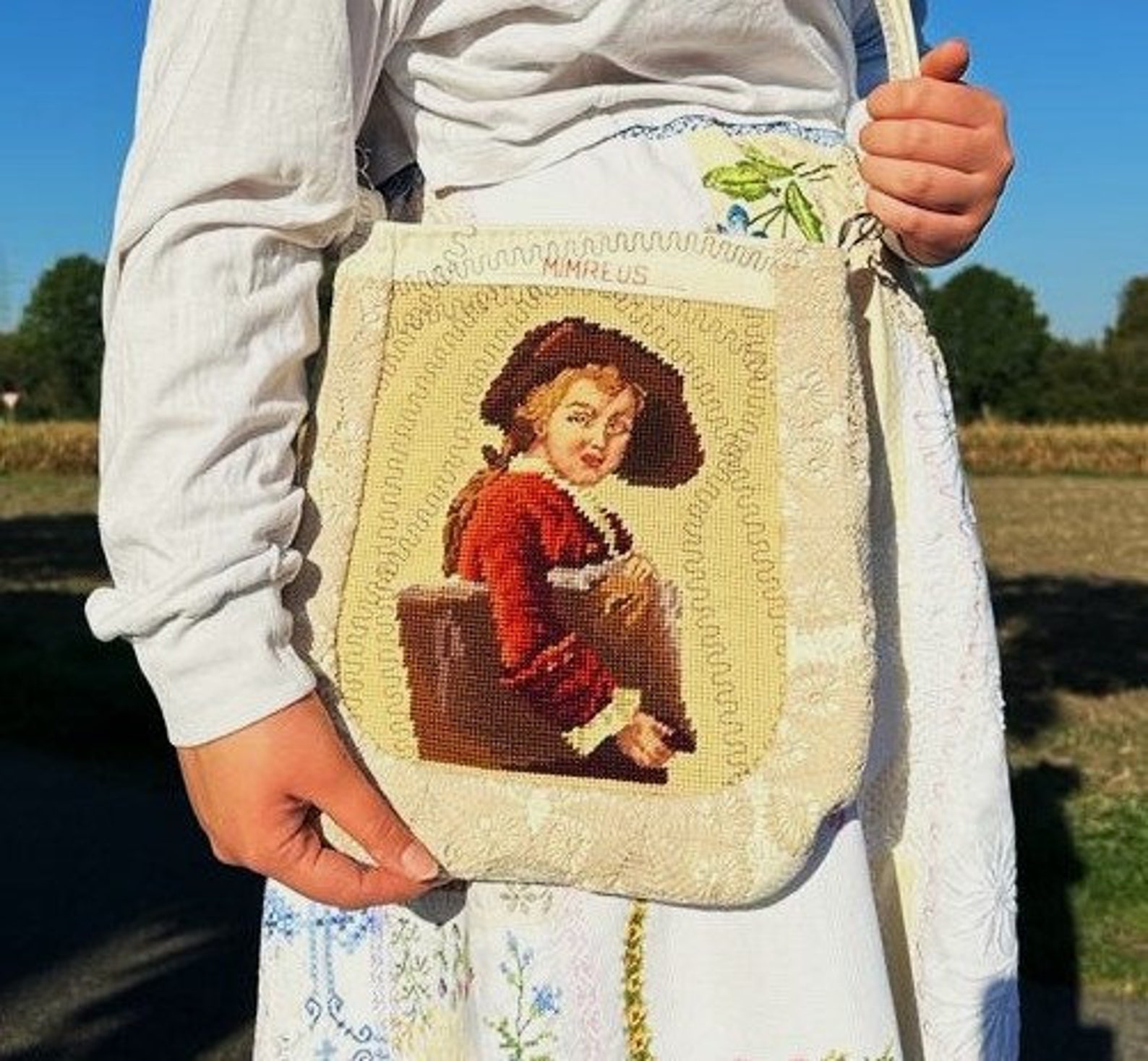 Bag Upcycled Upcycling Everyday Bag, Handmade Shoulder Bag, Handbag ...