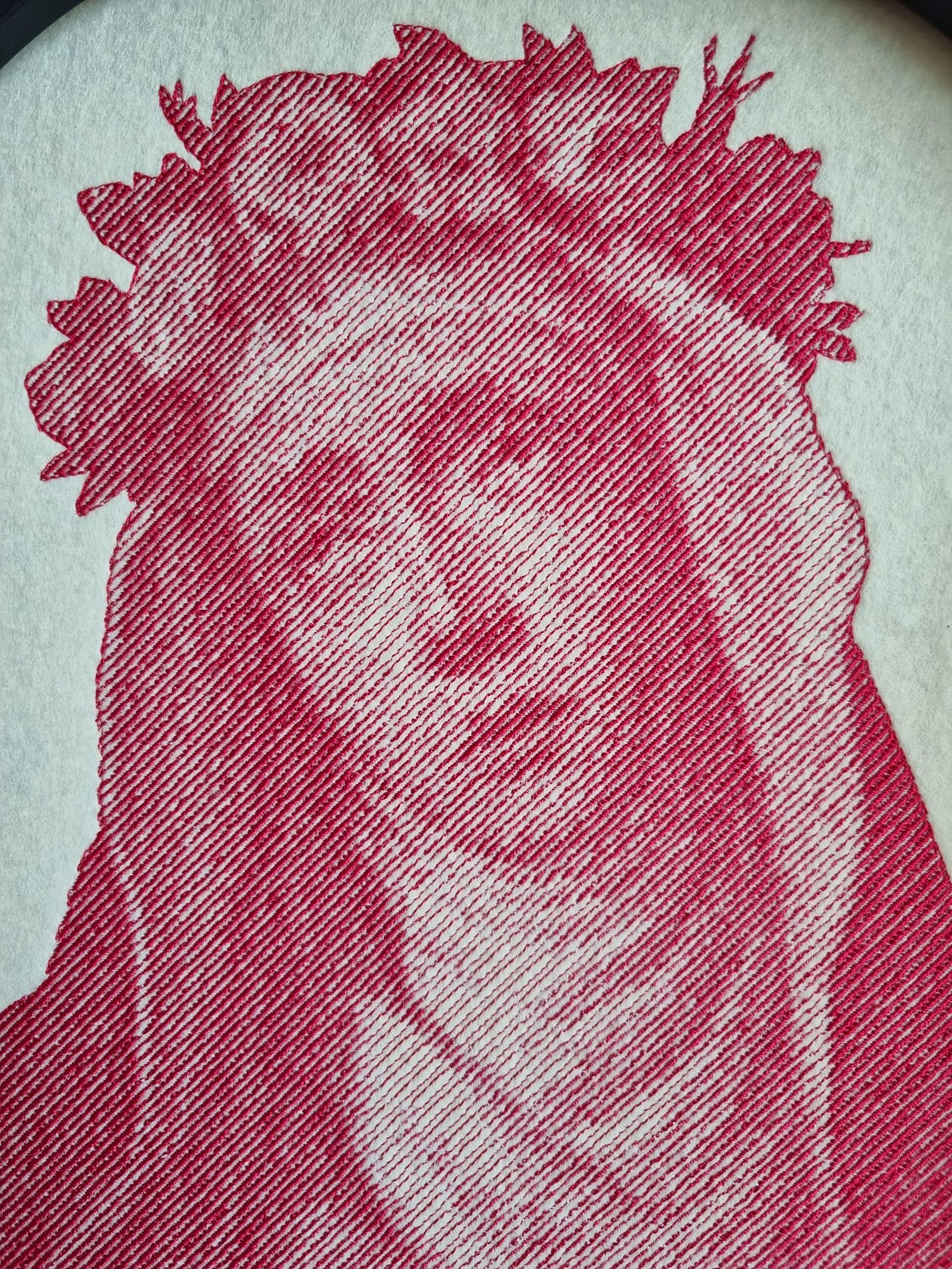 Patch Rose of Lima Inspired by Carlo Dolci – Machine Embroidery Large ...