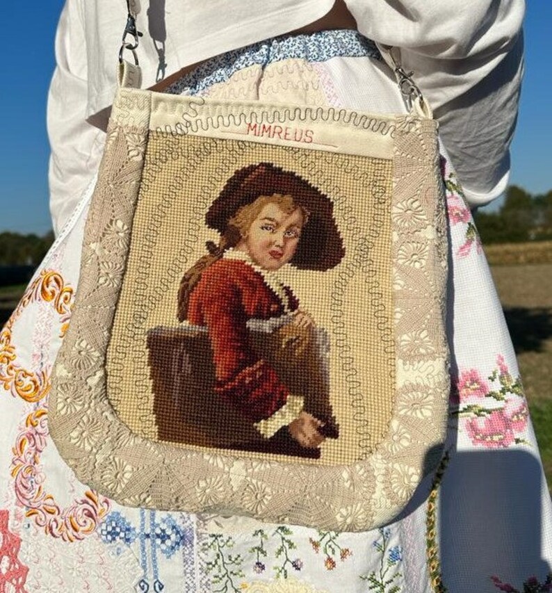 Bag Upcycled Upcycling Everyday Bag, Handmade Shoulder Bag, Handbag ...