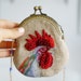 Small Handmade Hand Embroidered Purse Small Purse Pouch Handmade Purse ...