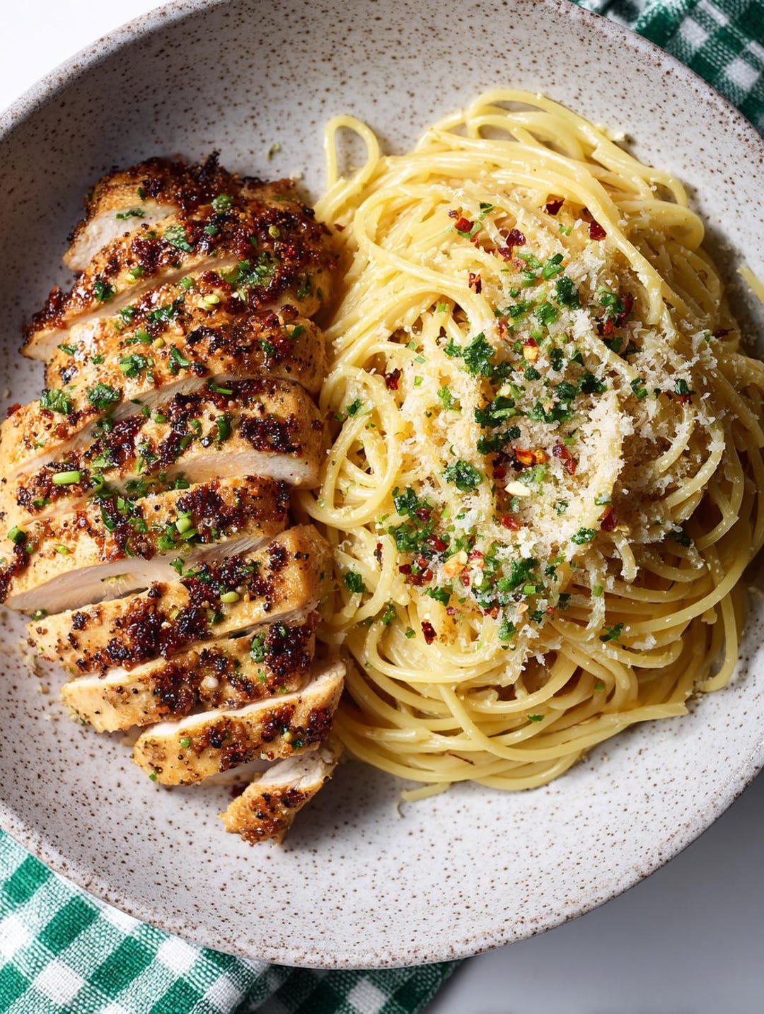 Garlic Butter Chicken Pasta | Printable Recipe Card PDF | Quick ...