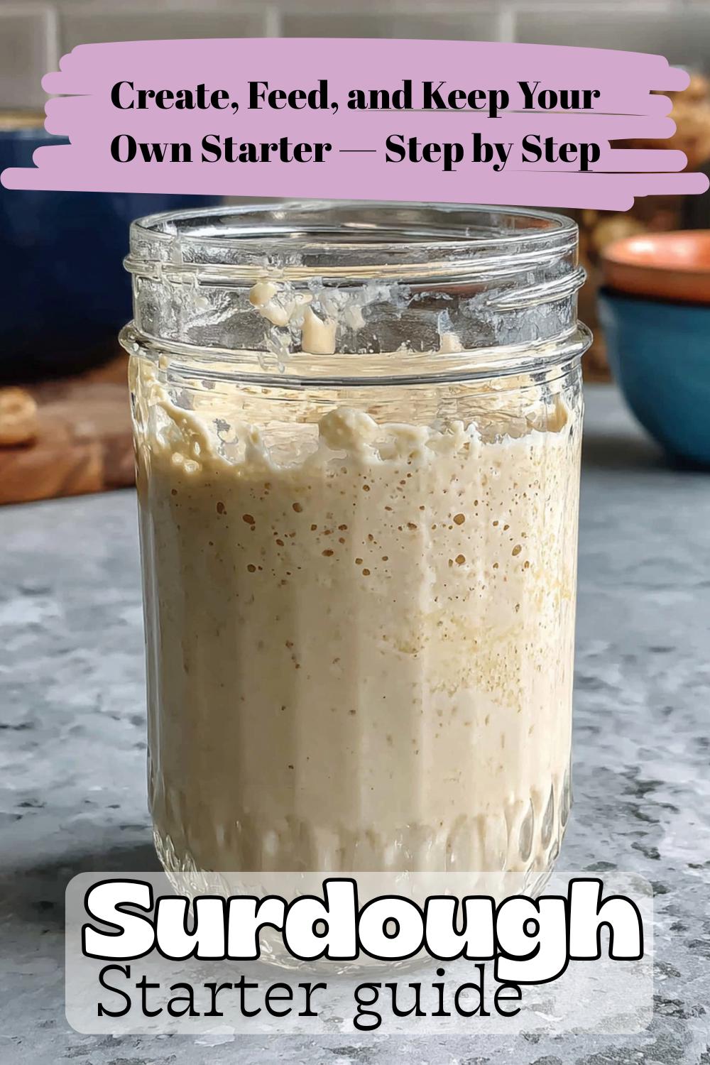 Sourdough Starter Guide PDF — Beginner’s Step-by-step Starter ...