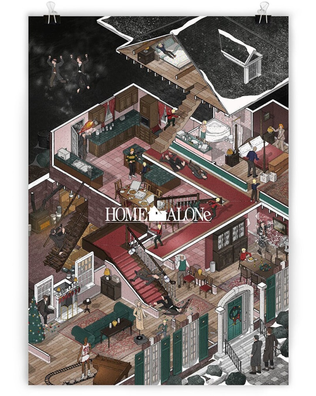 Home Alone Art Print - Etsy