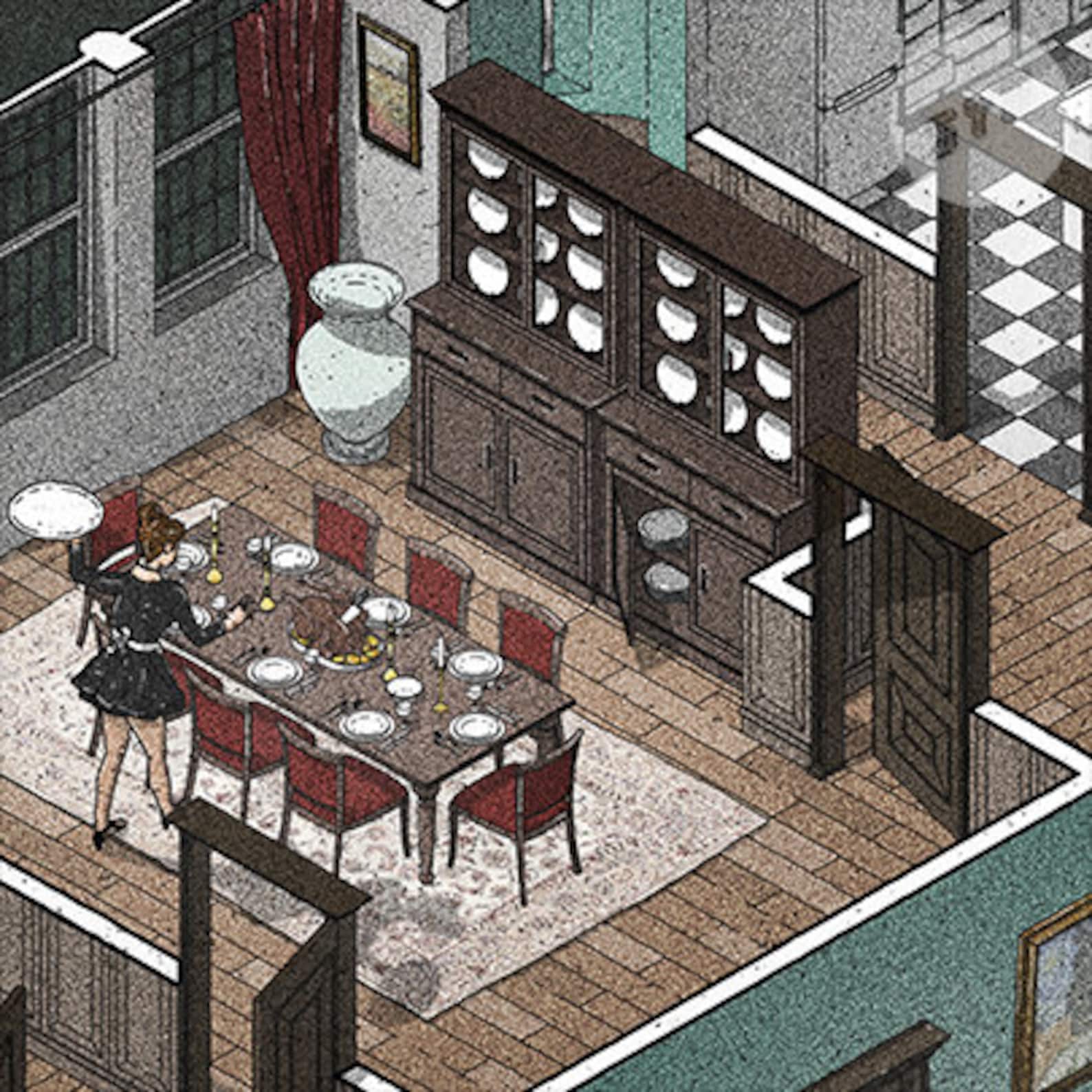 Cluedo / Clue Board Game - Art Print - Etsy