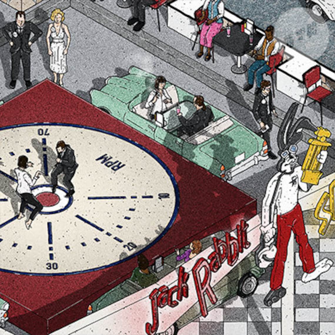 Pulp Fiction Art Print - Etsy