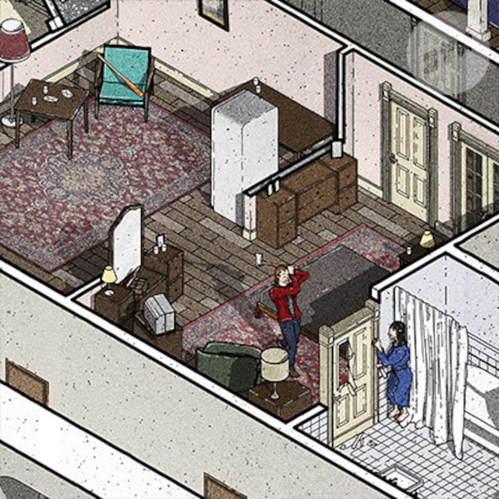 The Shining - the Overlook Hotel Art Print - Etsy