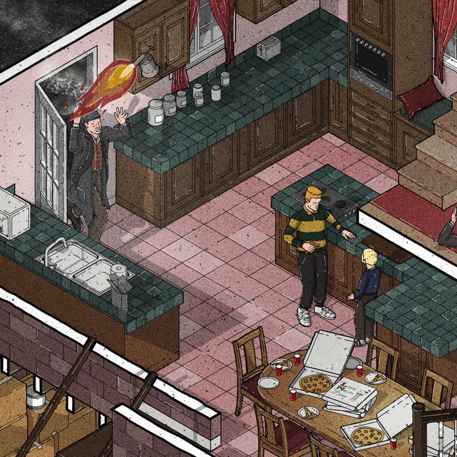 Home Alone Art Print - Etsy