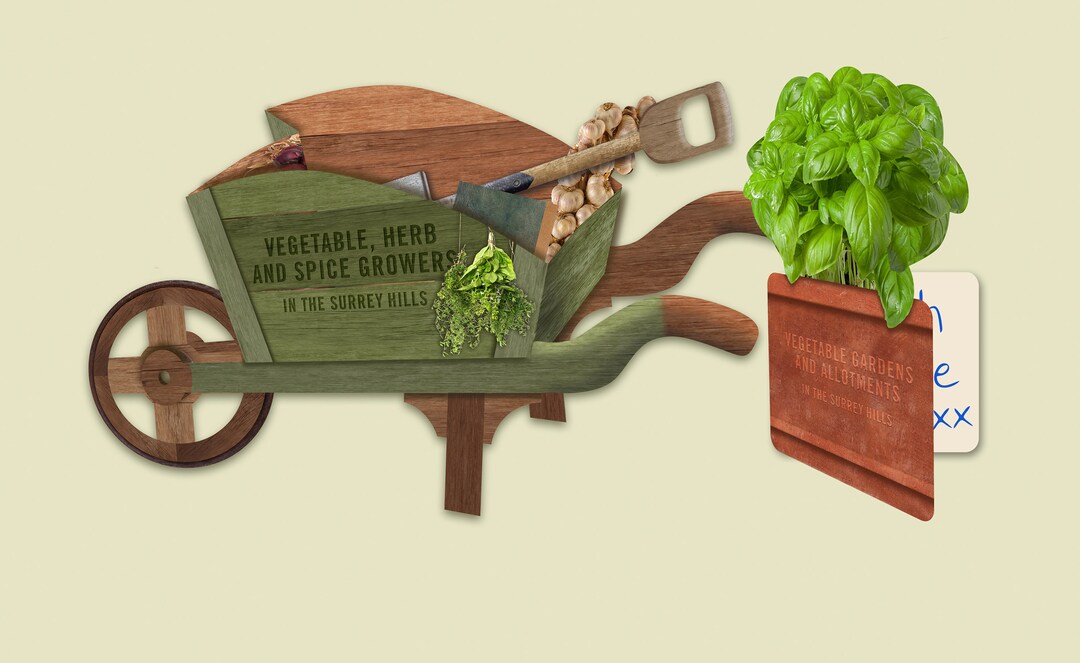 Gardeners Wheelbarrow 3D Greeting Card - Etsy