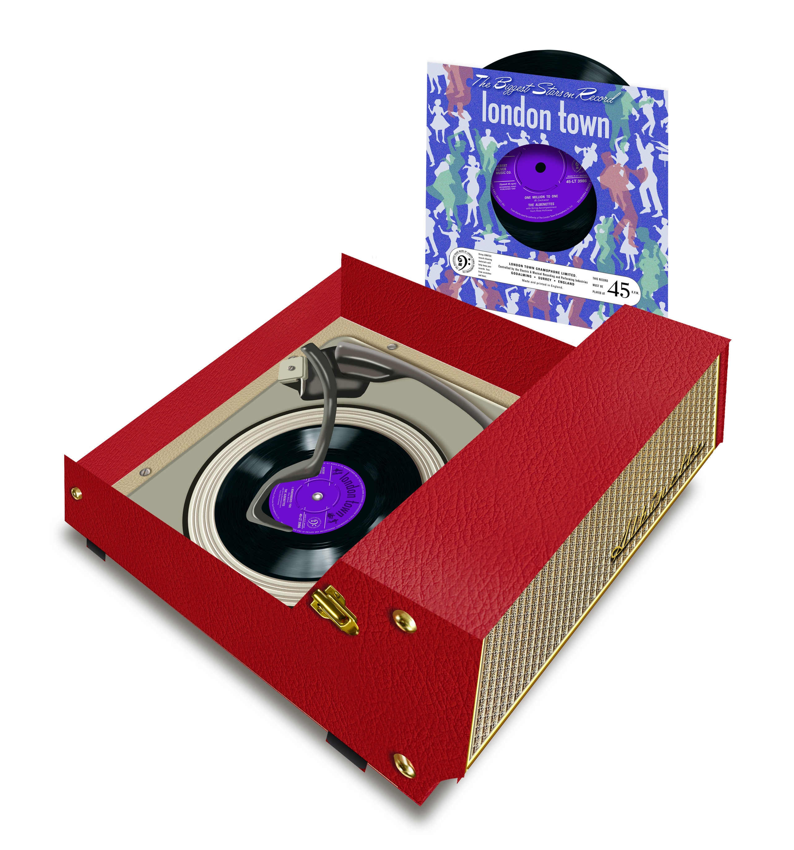 Record Player 3D Greeting Card - Etsy