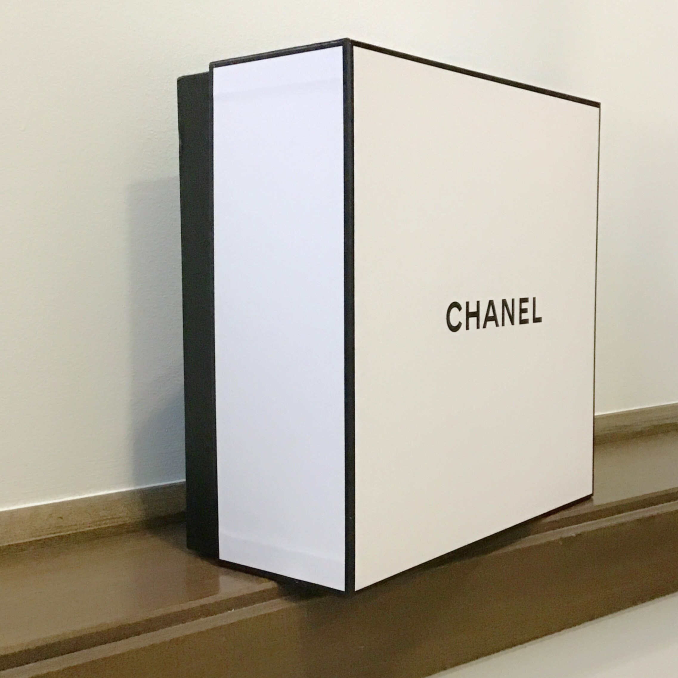 CHANEL Box, Gift Box With Tissue & Paper Shreds. Ready for Gift Giving ...