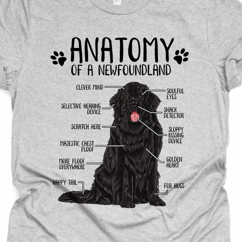 Newfoundland Dog T Shirts - Etsy