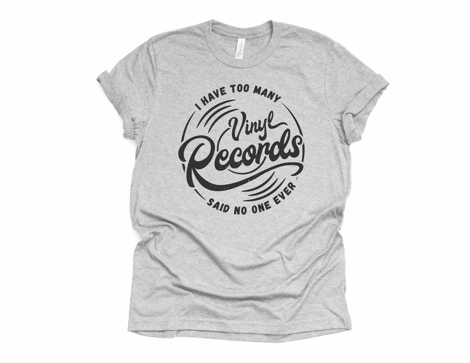 Unisex Vinyl Record T-Shirt Vinyl Collector Gift Vinyl | Etsy