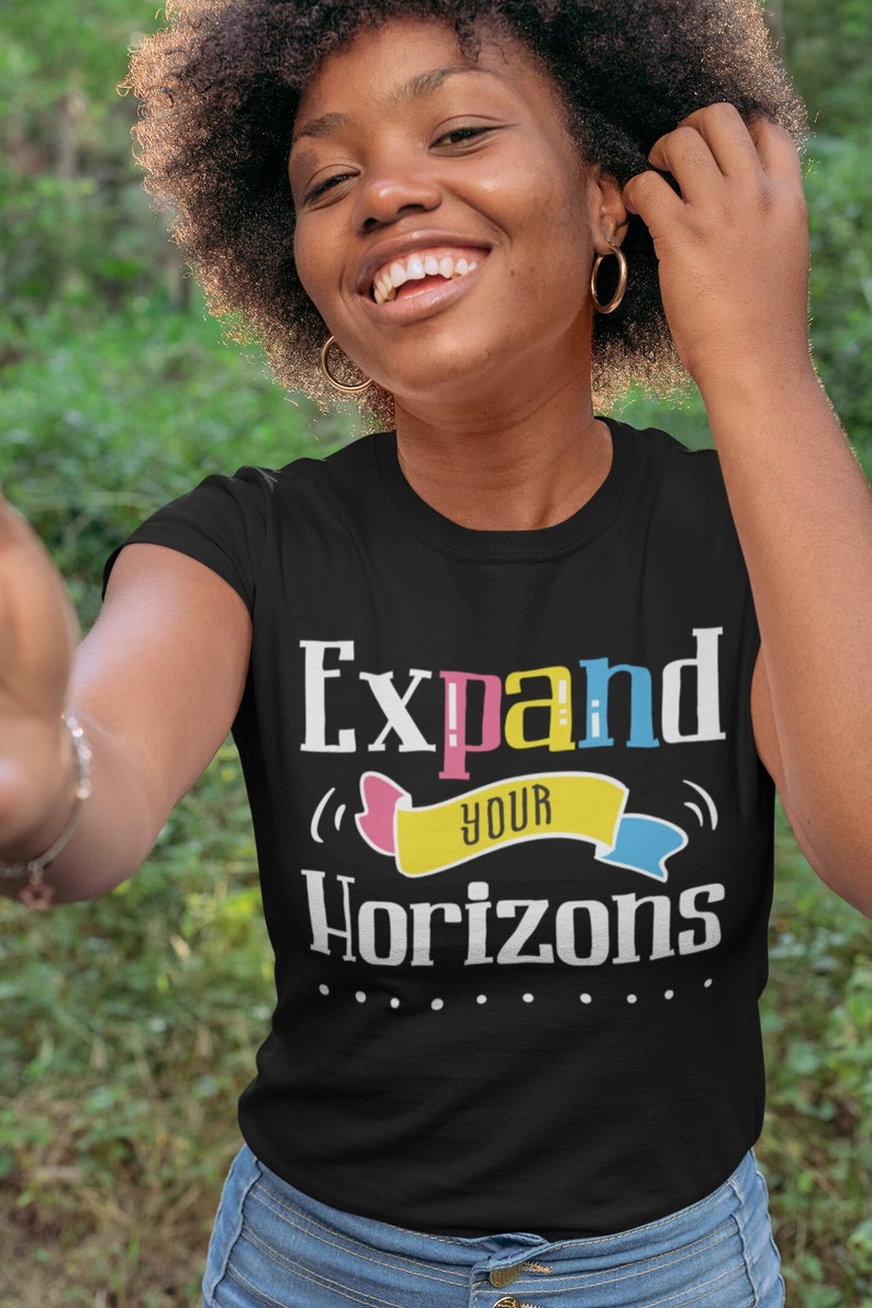 Pan Pride T Shirt Subtle Pansexual Shirt Pansexual Flag Shirt Expand