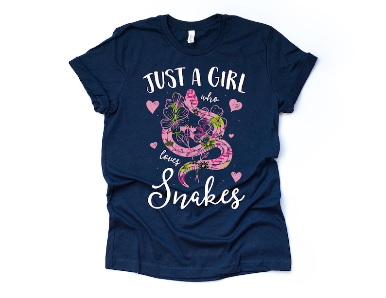 Unisex Just A Girl Who Loves Snakes Shirt Snake Gift for - Etsy