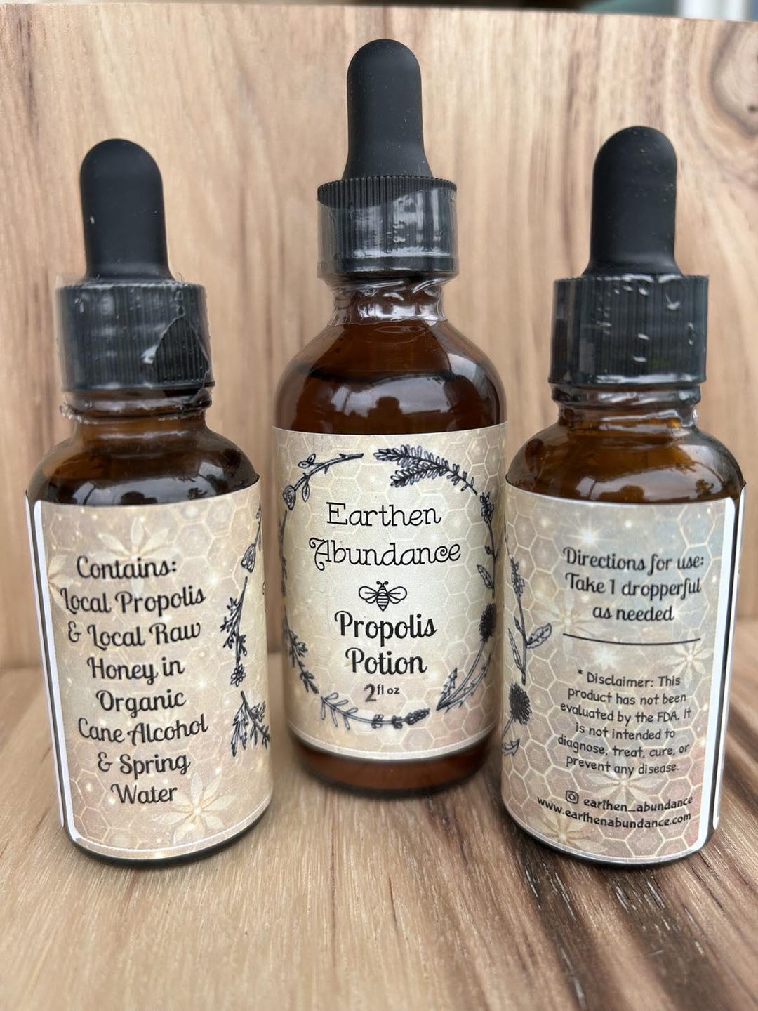 Propolis Potion: Bee Medicine With Raw Honey - Etsy
