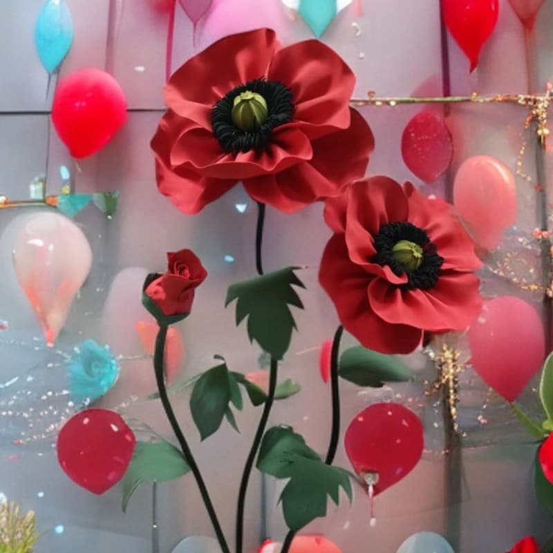 Poppy Window Displays - Etsy UK