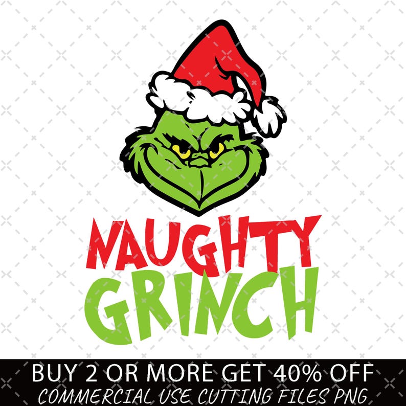 The Grinch Bundle, Grinch Clipart Files, Grinch Christmas Svg, Files ...