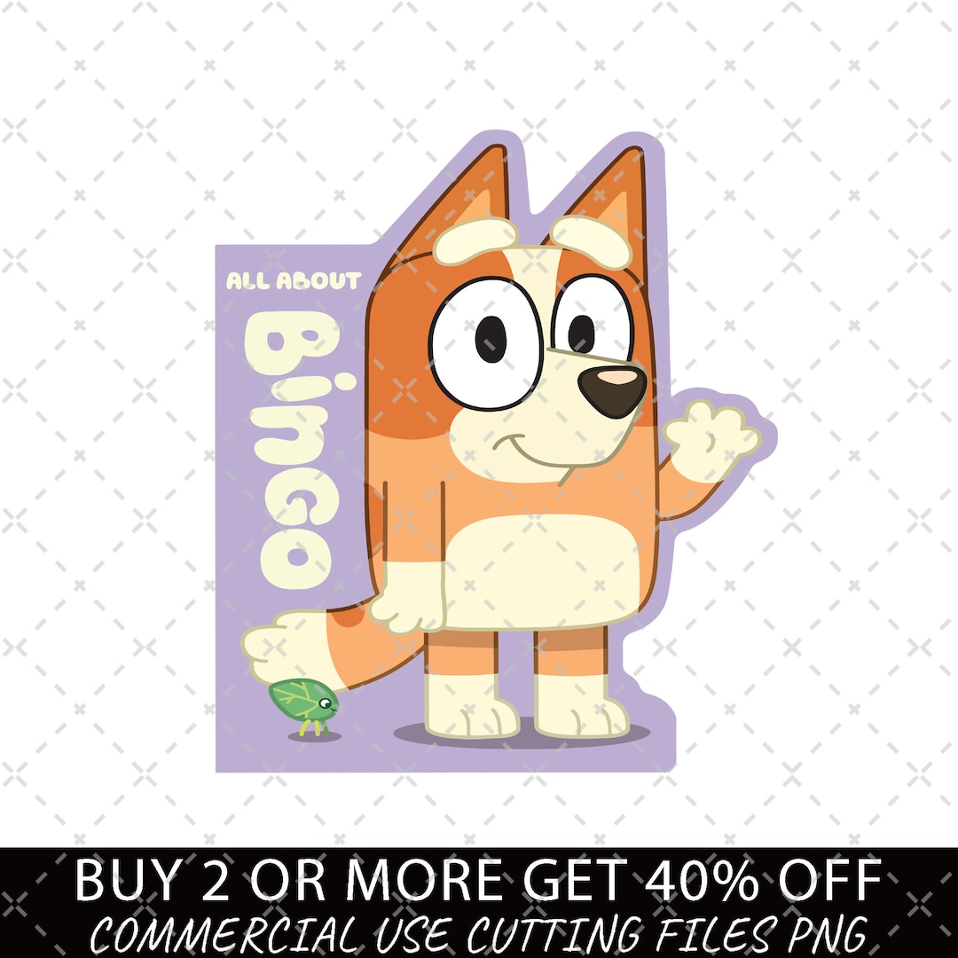 Bluey PNG, All About Bingo Png, Bluey Friends Png, Bluey Birthday Png ...