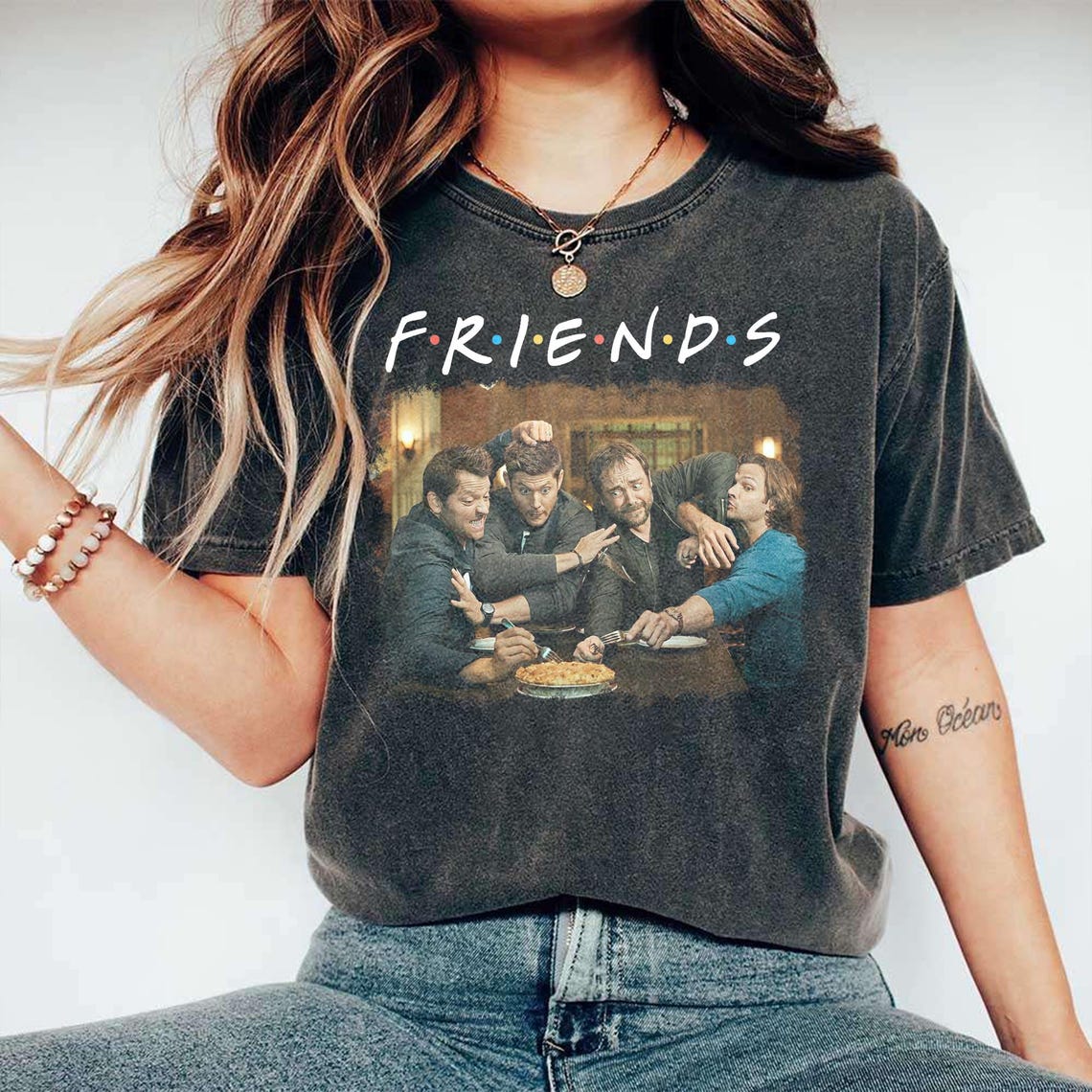 Supernatural Vintage Png, Funny Friends Supernatural Png, Sam ...