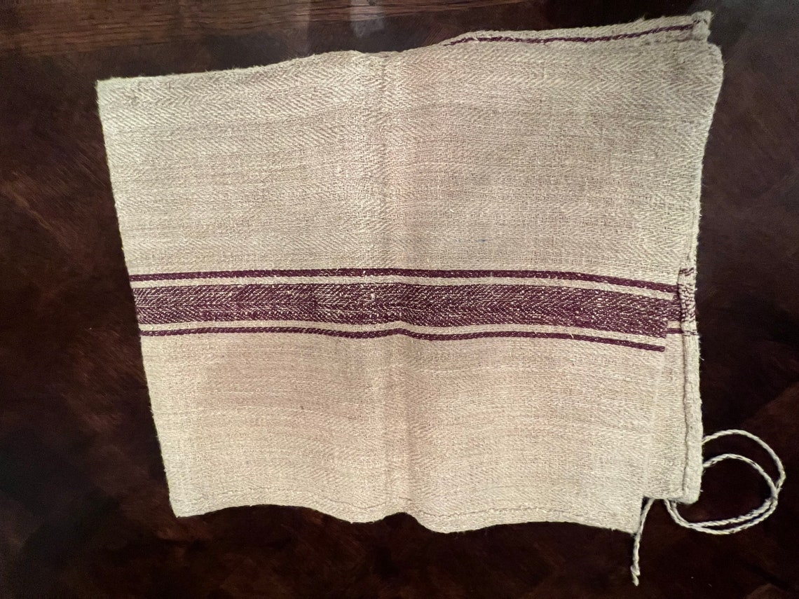 Vintage Hungarian Linen Grain Sack - Etsy