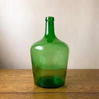 Green Demijohn Bottle - Etsy